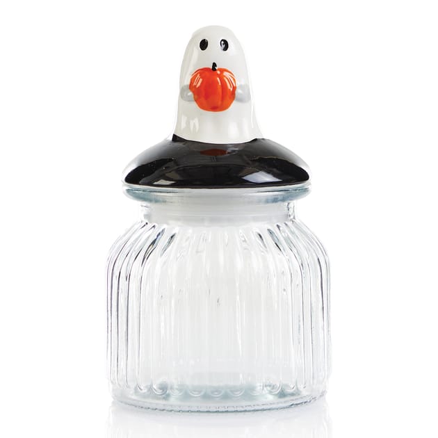 Haunted House Ceramic Lid Ghost Sweet Jar | Home Bargains