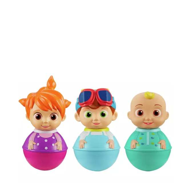 Cocomelon Weebles Figures 3 Pack Home Bargains