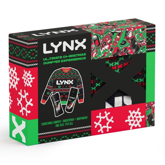 Lynx Deodorant & Ultimate Christmas Jumper Gift Set | Home Bargains