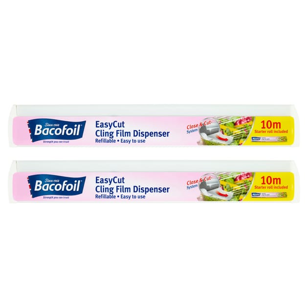 Bacofoil EasyCut Cling Dispenser 10m | Home Bargains