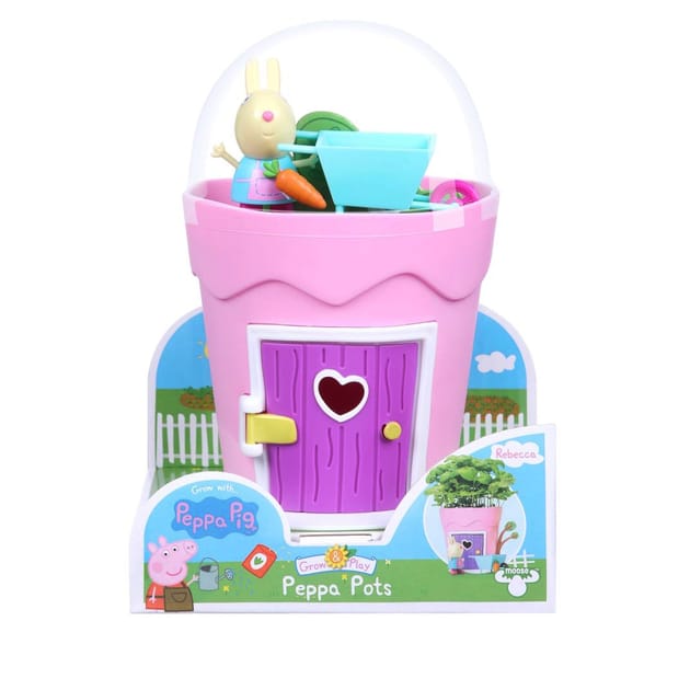 Peppa Pig Grow & Play Pots | Home Bargains