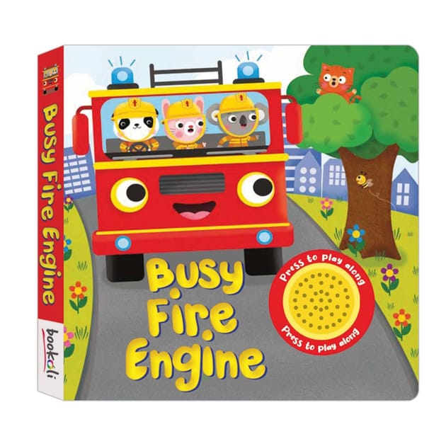 Funtime Sound Book - The Busy Fire Engine | Home Bargains