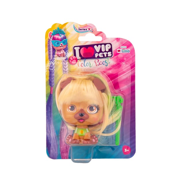 Vip Pets Mini Fan Colour Boost Collectible Toy | Home Bargains