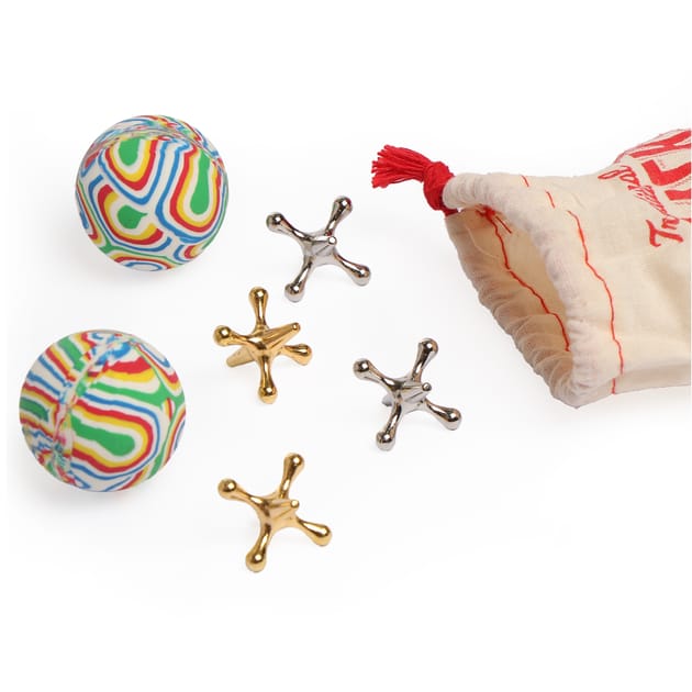 Retro Traditional Metal Jacks | Home Bargains
