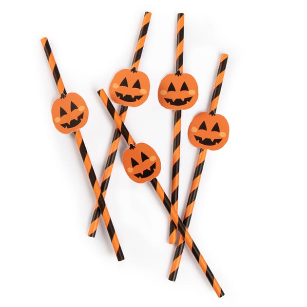 Hallow Scream Paper Straws 20 Pack | Home Bargains
