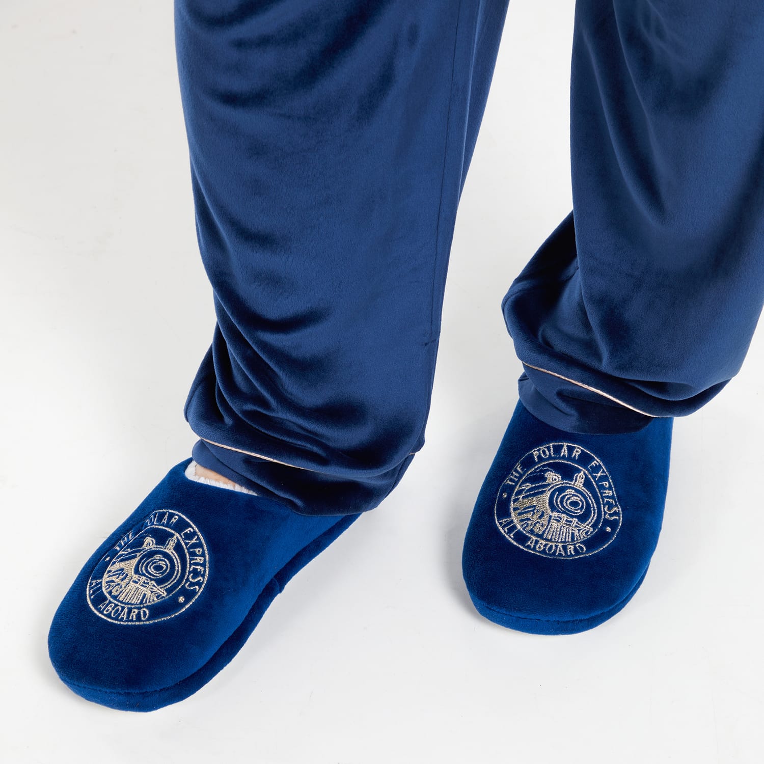 The Polar Express Mens Slippers | Home Bargains
