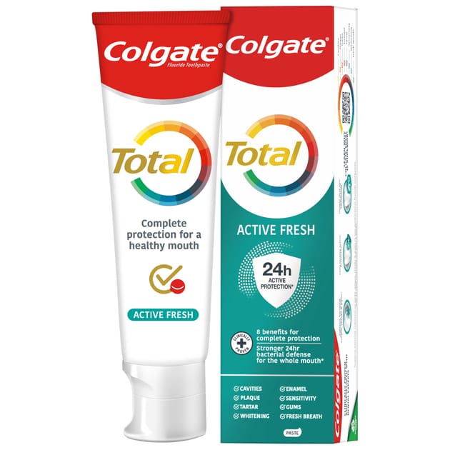 Colgate Total Active Fresh Toothpaste 75ml | Home Bargains