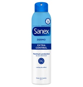 Sanex Dermo Sensitive Antiperspirant Spray 250ml | Home Bargains