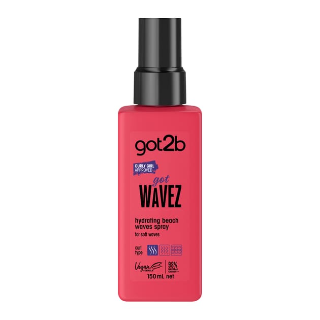 Got2B GotCURLZ Beach Waves Hydrating Hair Spray 150 ml | Home Bargains