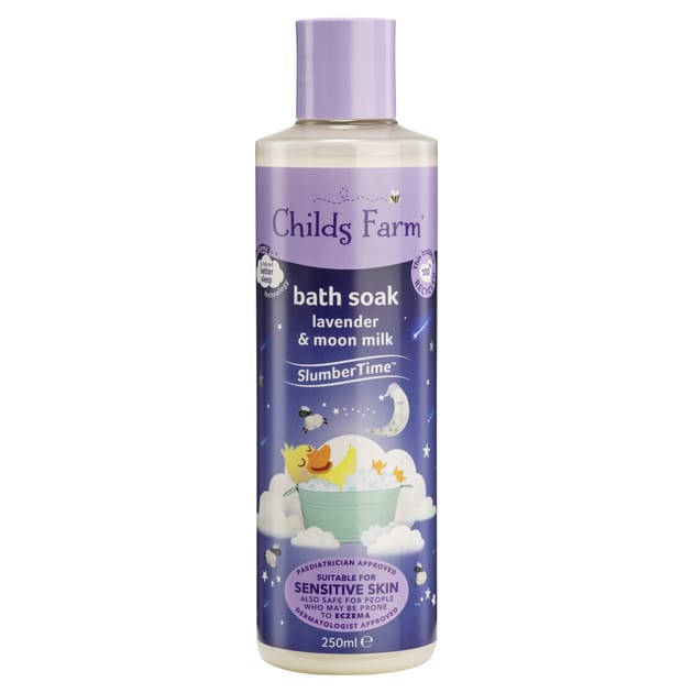 Childs Farm Slumber Time Bath Soak Lavender & Moon Milk 250ml | Home ...