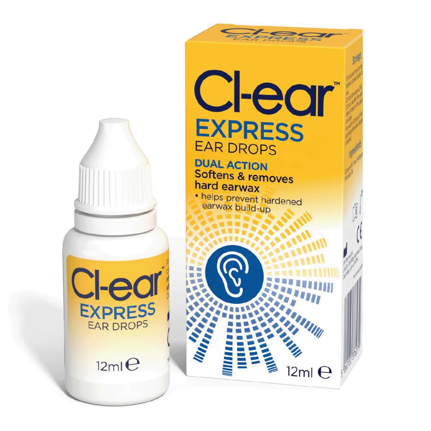 Cl-ear Express Ear Drops 12ml | Home Bargains
