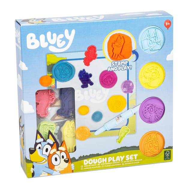 Bluey Dough Play Set | Home Bargains