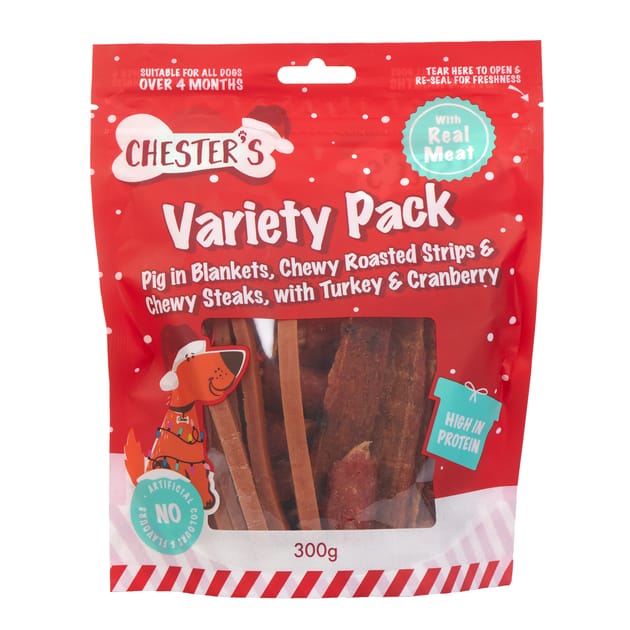 Chester's Christmas Variety Pack 300g | Home Bargains