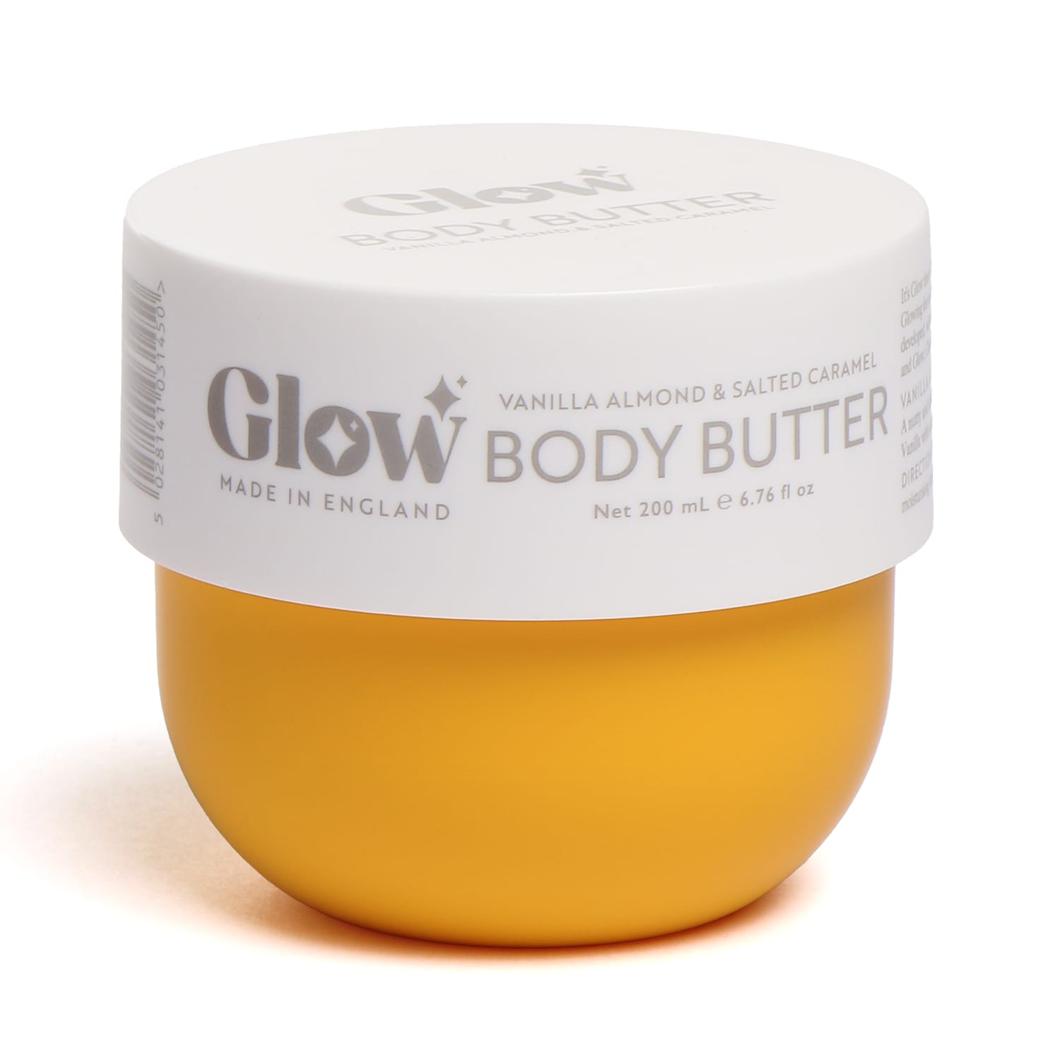 Glow Body Glow Body Butter 250ml - Vanilla Almond & Salted Caramel ...