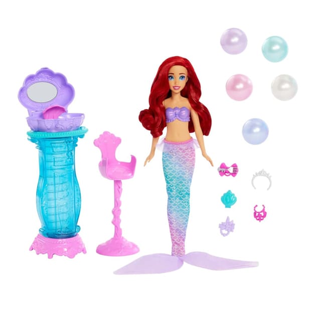 Disney Princess Ariel Vanity Pop Mermaid Fashion Doll | Home Bargains