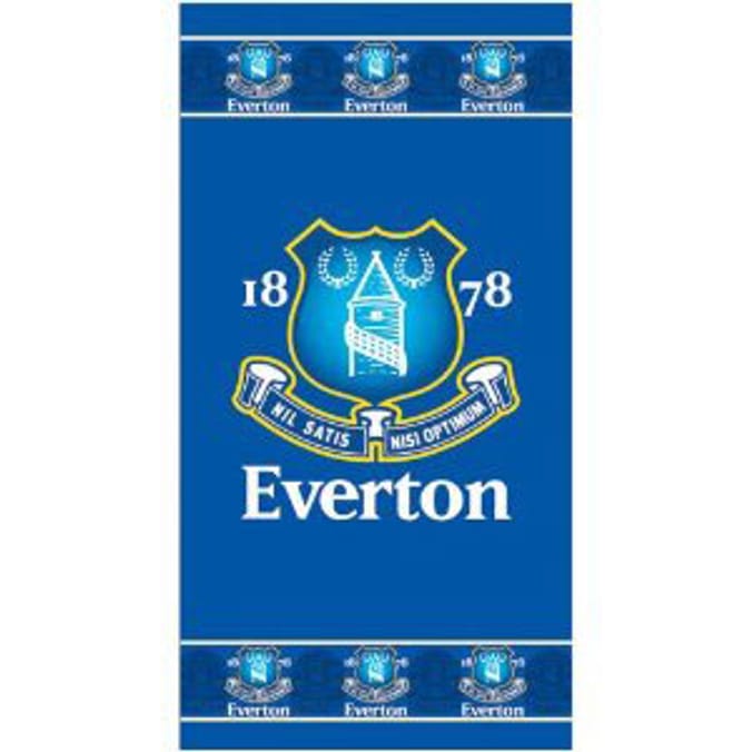Everton F.C. Beach Towel, towels, efc, everton football club, beach ...