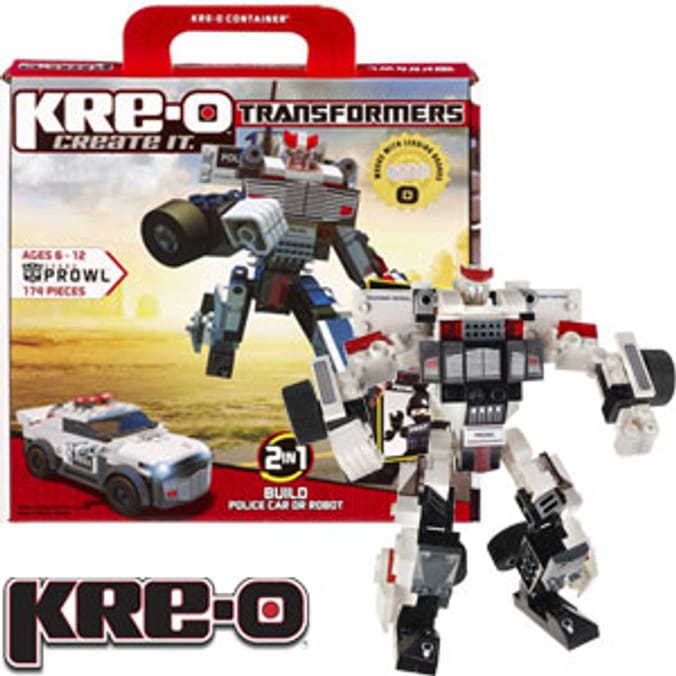 Kre-O Transformers 2 in 1: Prowl | Home Bargains Kre-O Transformers 2 in 1: Prowl | Home Bargains