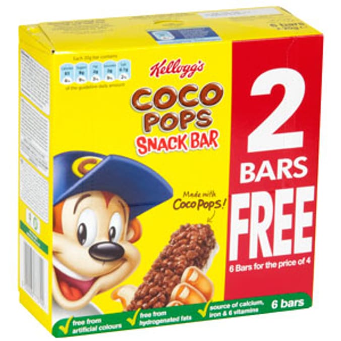 Kellogg's Coco Pops Snack Bars (84 bars) cereal bars | Home Bargains