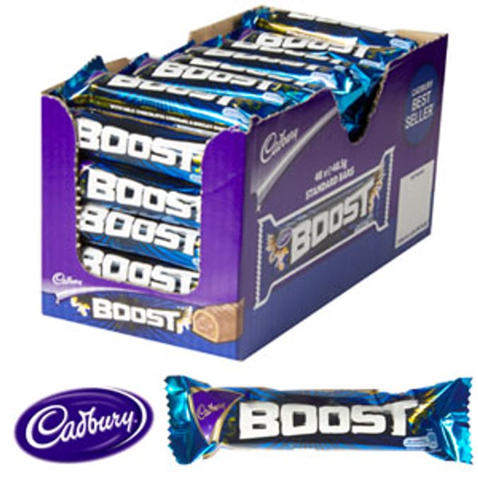 Cadbury Boost (Case of 48 Bars) | Home Bargains Cadbury Boost (Case of 48 Bars) | Home Bargains