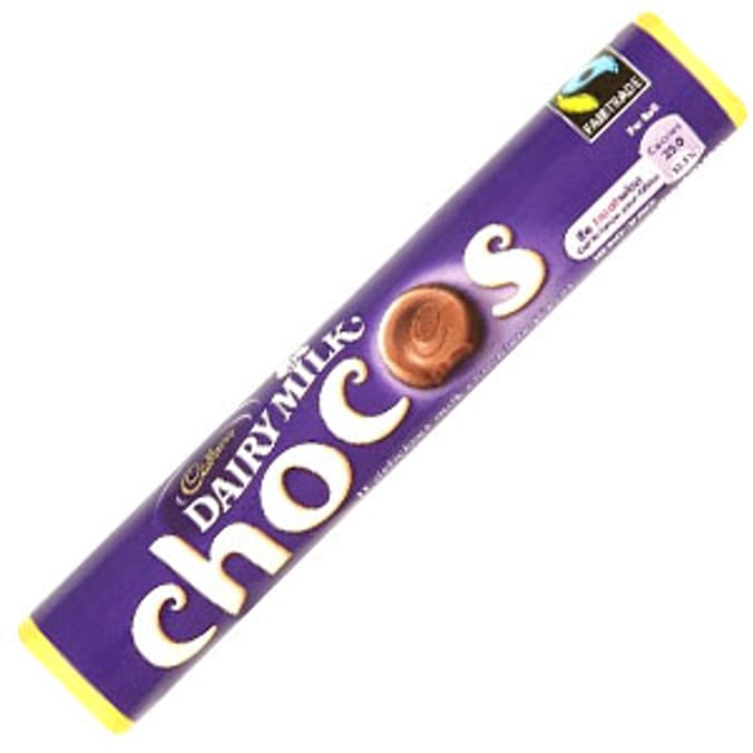 Cadbury Dairy Milk Chocos (Case of 36 Rolls) | Home Bargains