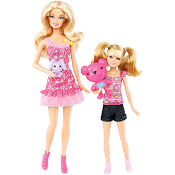 Barbie Sisters Fun Prizes Dolls Stacie Stacey Fair Ground Home Bargains