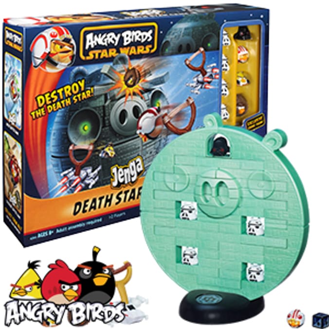 Angry Birds Death Star Game Star wars Jenga gift | Home Bargains