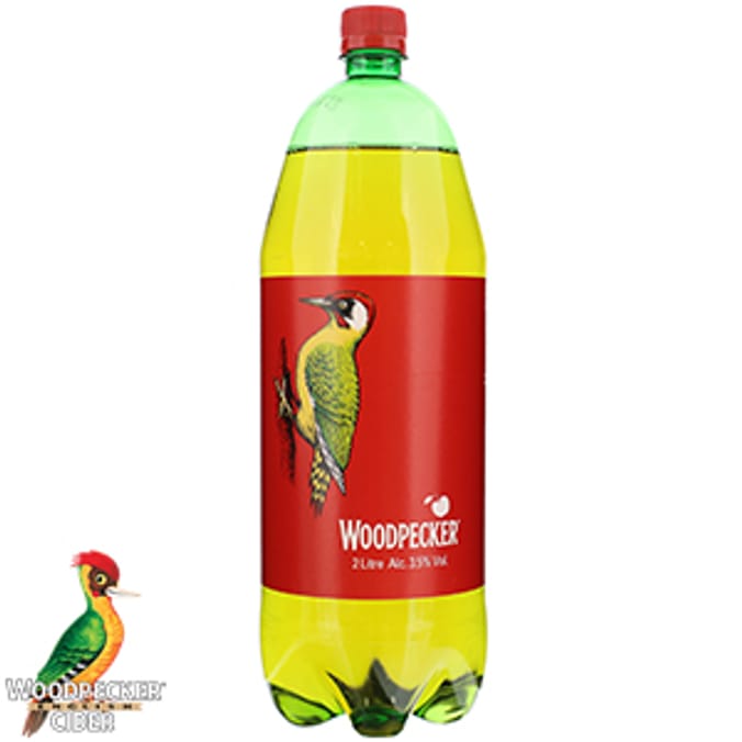 Woodpecker Cider: 2 Litre (Case of 6 Bottles) pear apple low calorie ...