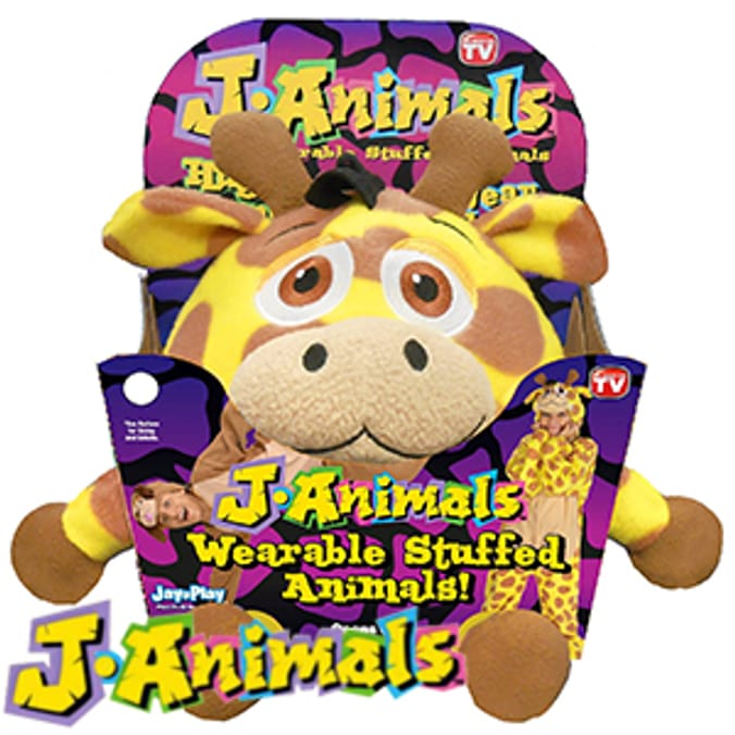 Janimals Wearable Stuffed Animals Cat Mushabelly Plush J∙Animals