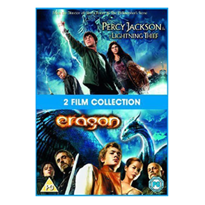 Eragon 2 Percy Jackson & Eragon Double Film DVD Set Olympians Harry