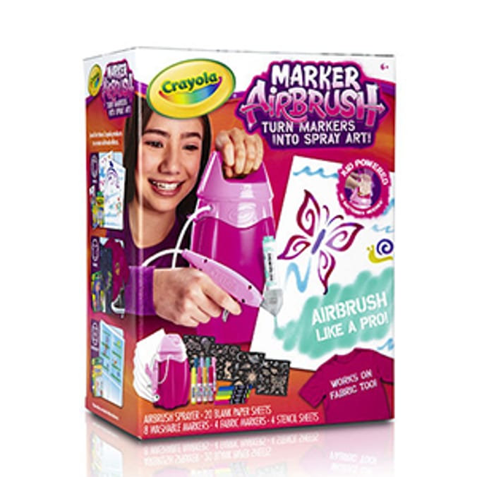 Crayola Marker Airbrush Stencils