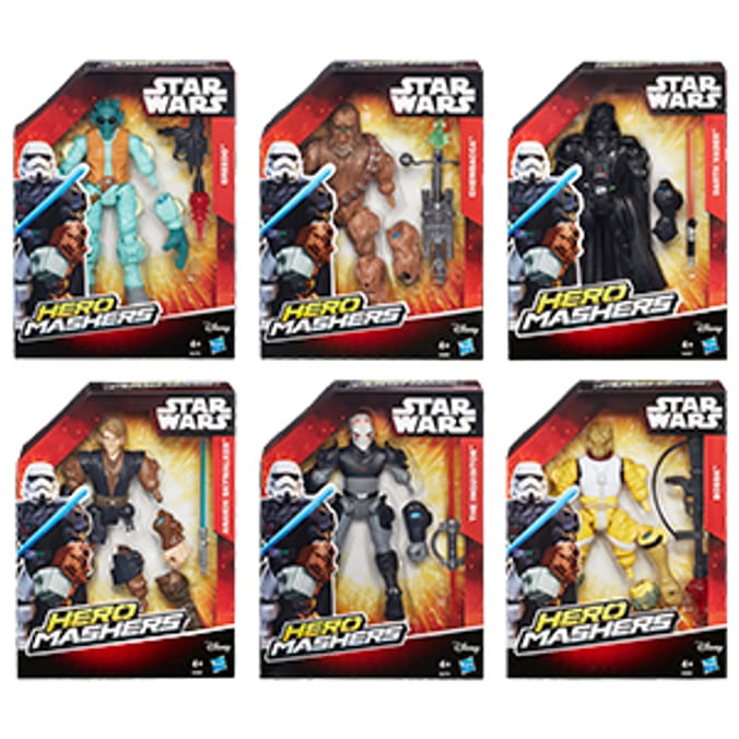 Star Wars Hero Mashers build own action figure toy disney | Home Bargains
