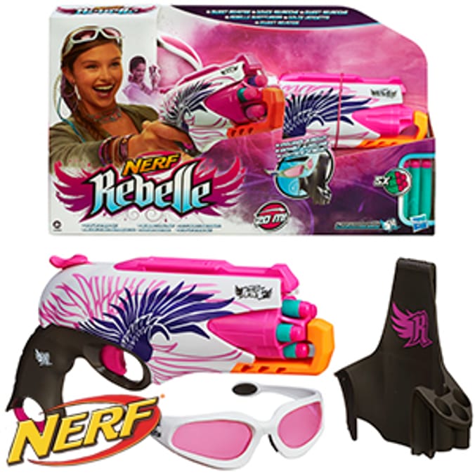 Nerf Rebelle Sweet Revenge Dart Kit NERF REBELLE Sweet Revenge 5 Shot