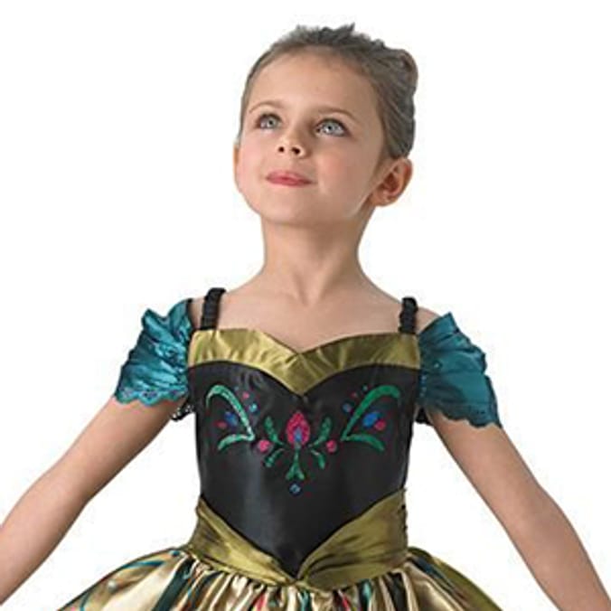 Anna Frozen Coronation Dress Disney Frozen Anna Coronation Dress