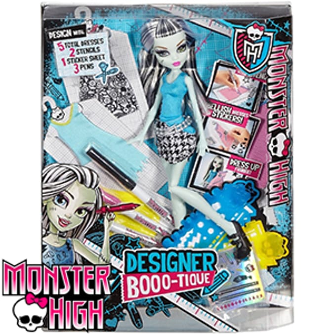 Monster High Logo Stencil