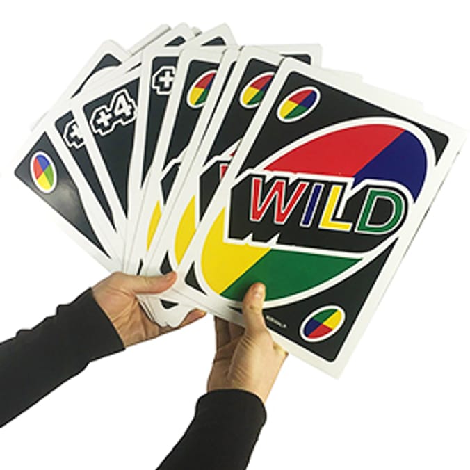 Large Print Uno Card Game FREE Printable Deck Of Cards PDF | Just