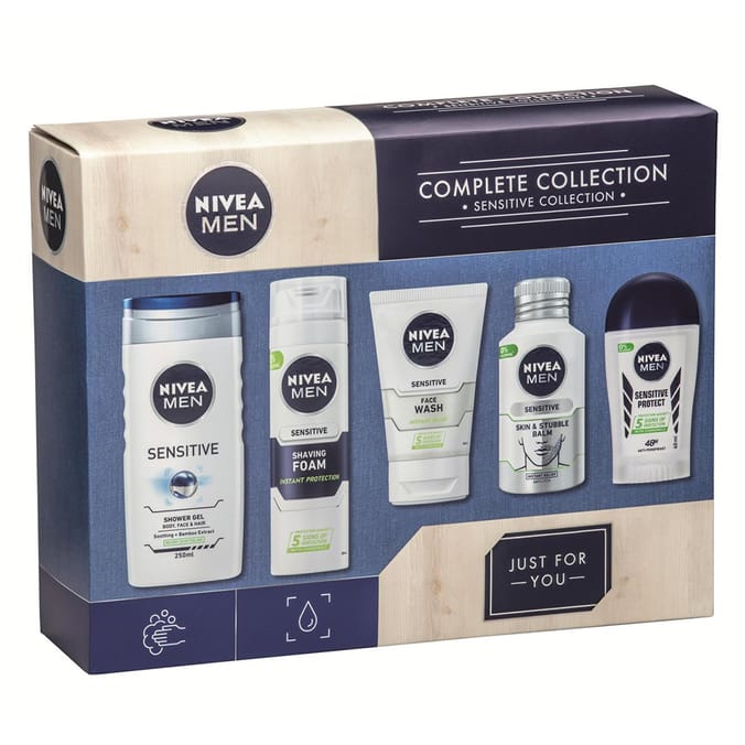 Nivea Men Sensitive Complete Collection T Set T Set Christmas T Sets Xmas Presents