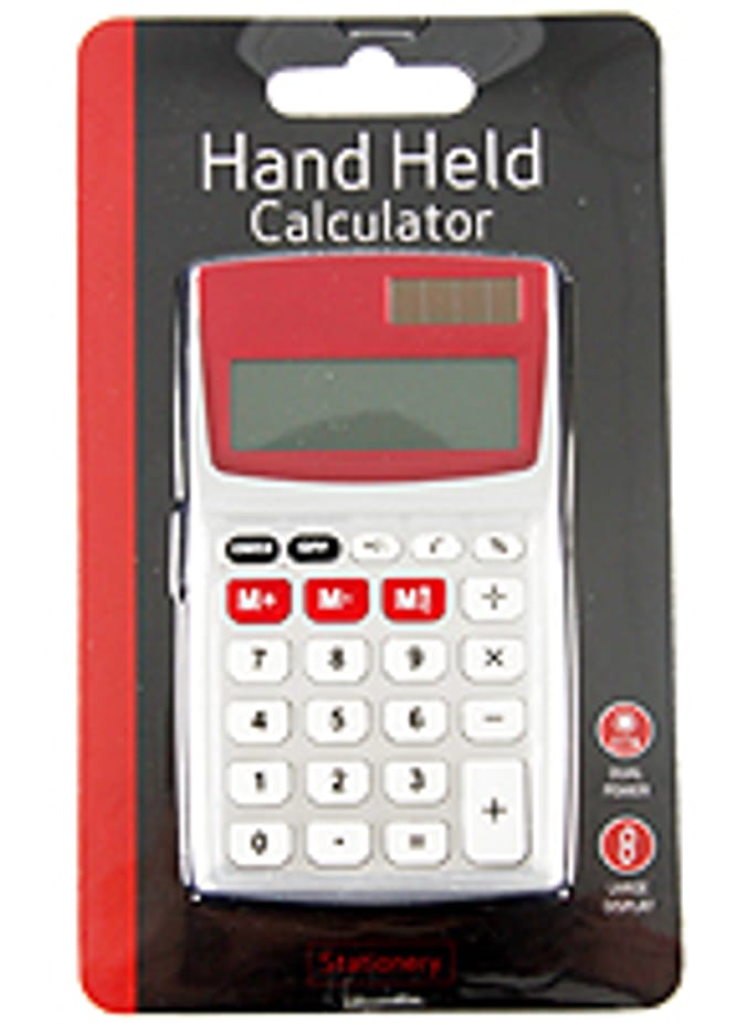 Hand Held Calculator | Home Bargains Hand Held Calculator | Home Bargains