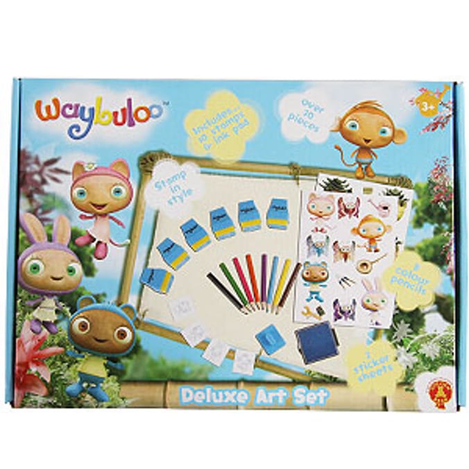 Waybuloo Deluxe Art Set | Home Bargains