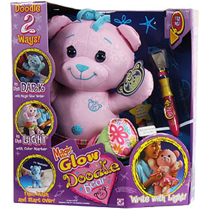 Magic Glow Doodle Bear - Penny | Home Bargains