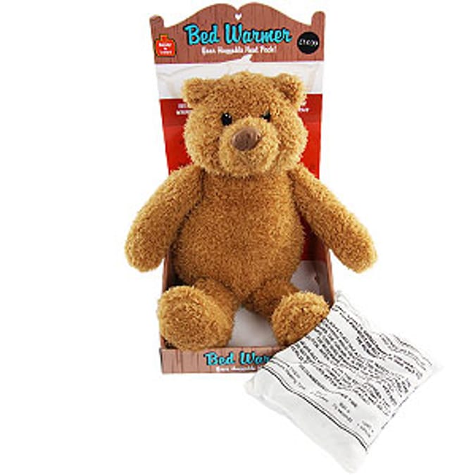 Bed Warmer Bear: Your Huggable Heat Pack | Home Bargains
