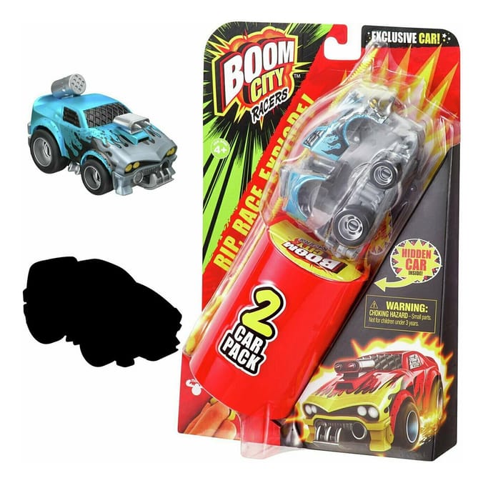 Boom City Racers: Rip, Race, Explode! 2 Car Pack, two twin cars toys ...