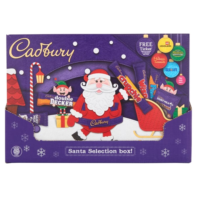 Cadbury Christmas Santa Selection Box (8 x 145g Box) selection boxes ... Cadbury Christmas Santa Selection Box (8 x 145g Box) selection boxes ...