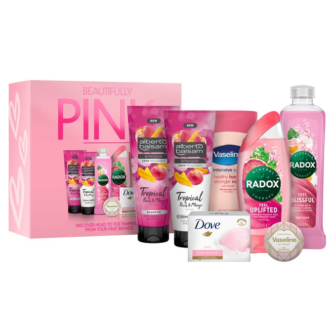 Beautifully Pink Gift Set | Home Bargains