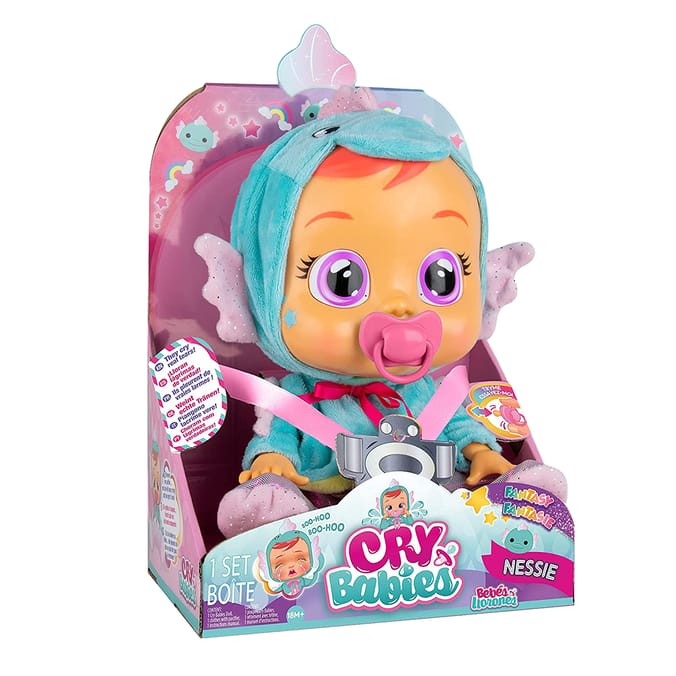 8421134081352, Cry Babies: Interactive Doll - Nessie | Home Bargains 8421134081352, Cry Babies: Interactive Doll - Nessie | Home Bargains