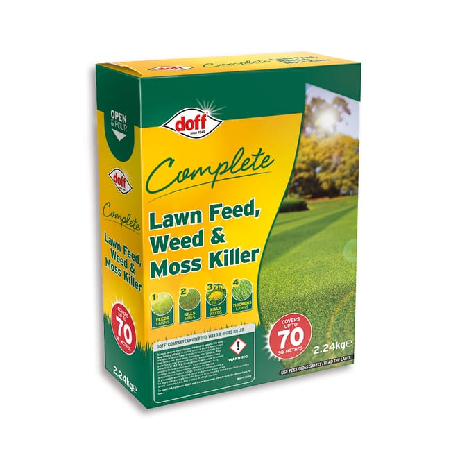 Doff: Complete Lawn Feed, Weed & Moss Killer 2.24kg 50595 ... Doff: Complete Lawn Feed, Weed & Moss Killer 2.24kg 50595 ...