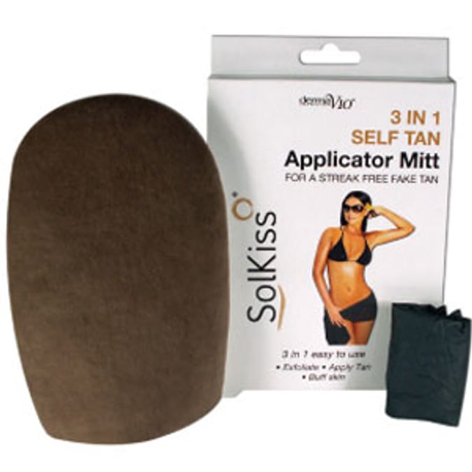 3 in 1 Self Tanning Applicator Mitt | Home Bargains 3 in 1 Self Tanning Applicator Mitt | Home Bargains