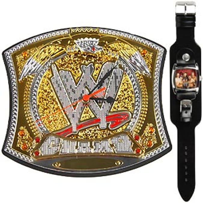 WWE Clock and Watch Set: Raw | Home Bargains WWE Clock and Watch Set: Raw | Home Bargains
