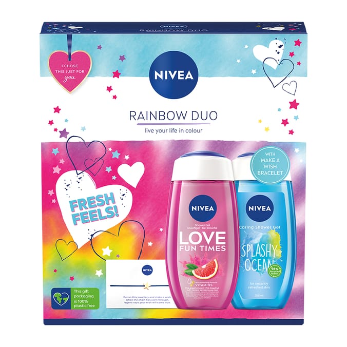 Nivea Rainbow Duo T Set 06103 5025970013091 Home Bargains