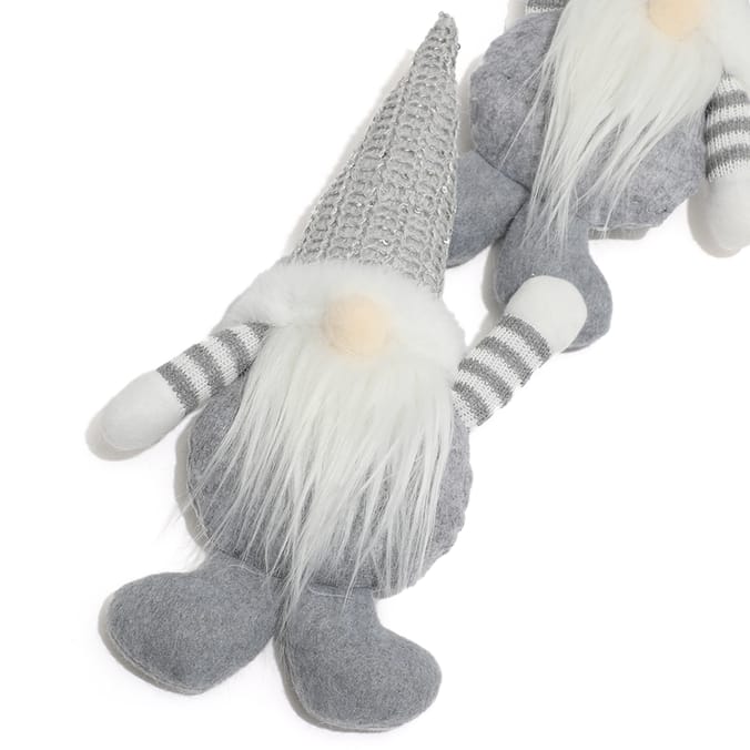 Festive Feeling: Hanging Gonk Plaque - Grey, Festive Feeling, Winter ...